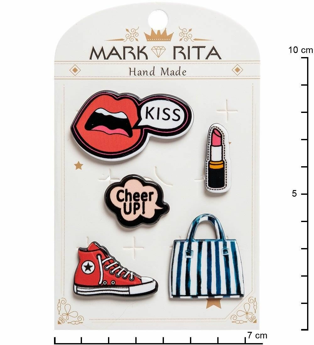 Комплект брошей, янтарь