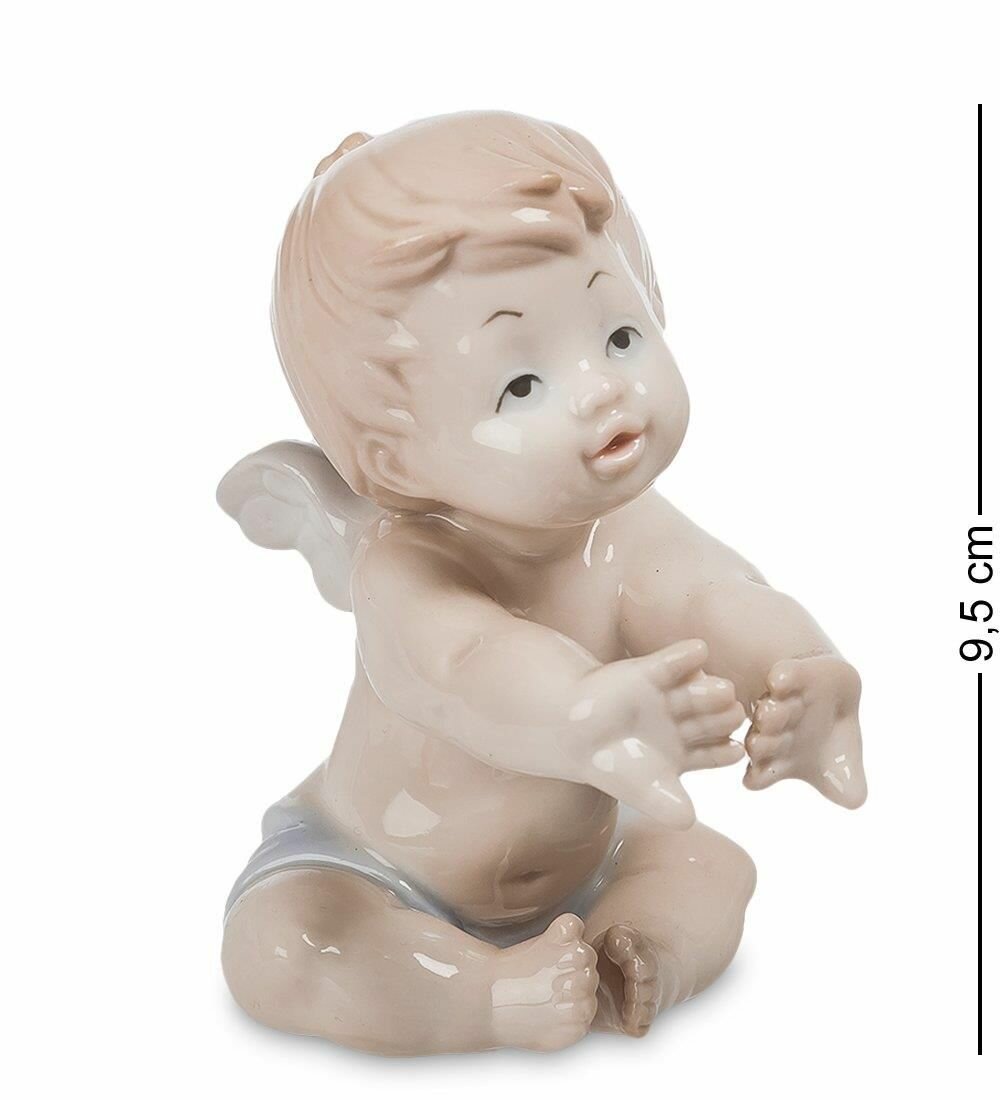 Фигурка настольная Ангелочек (Pavone) A756820 Pavone, Фарфор, в подарок