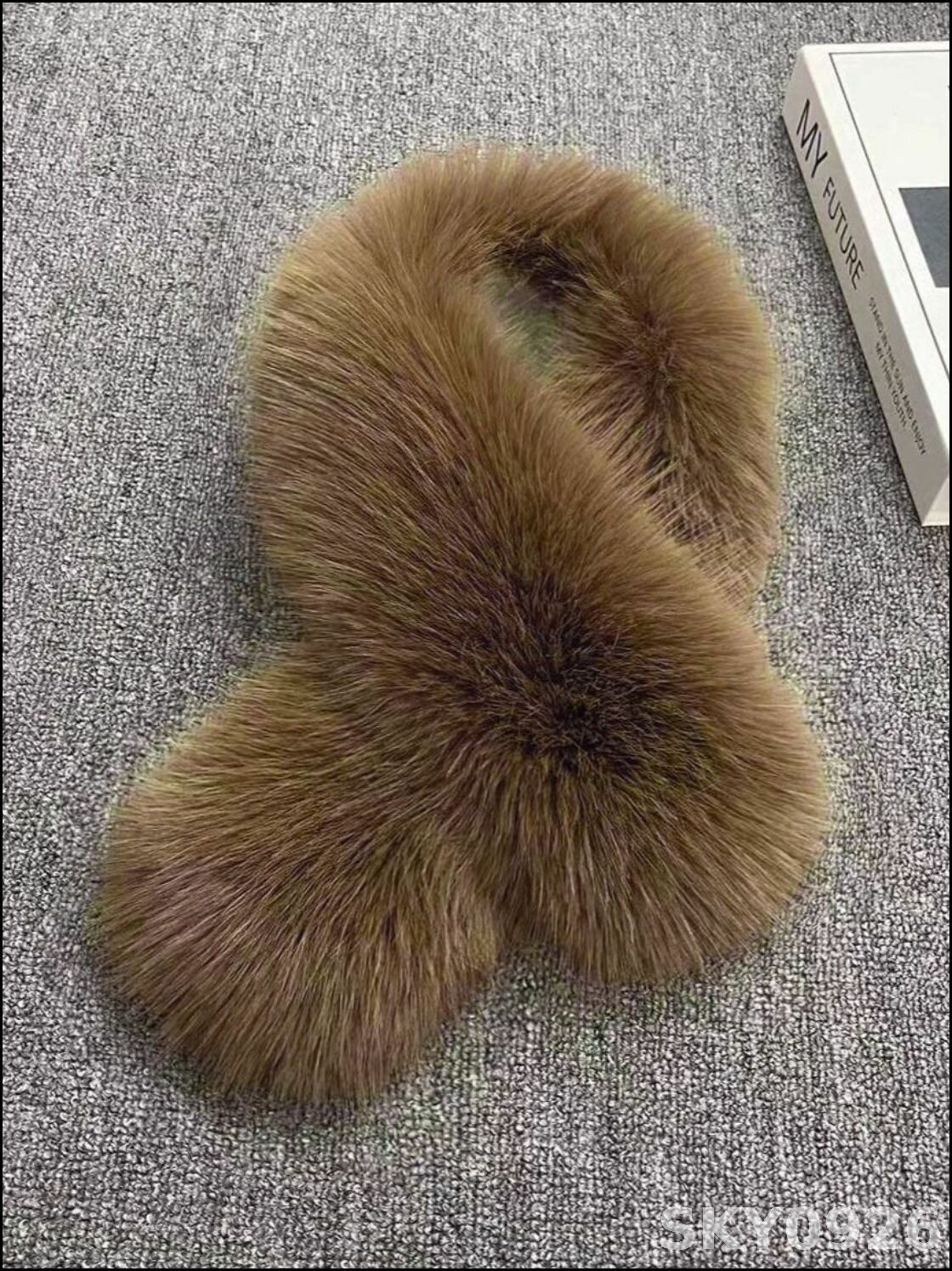 Горжетка Воротник из искусственного меха 75*13CM