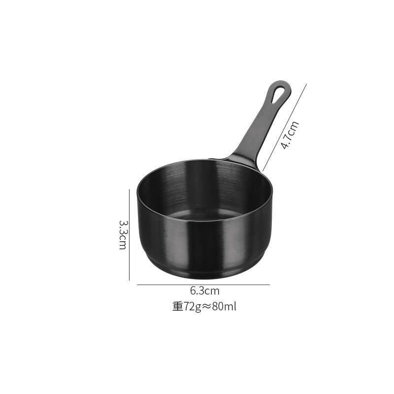Трансграничные 304 из нержавеющей стали соус чашка с ручкой соус блюдо стейк соус чашка Творческий томатный соус чашка