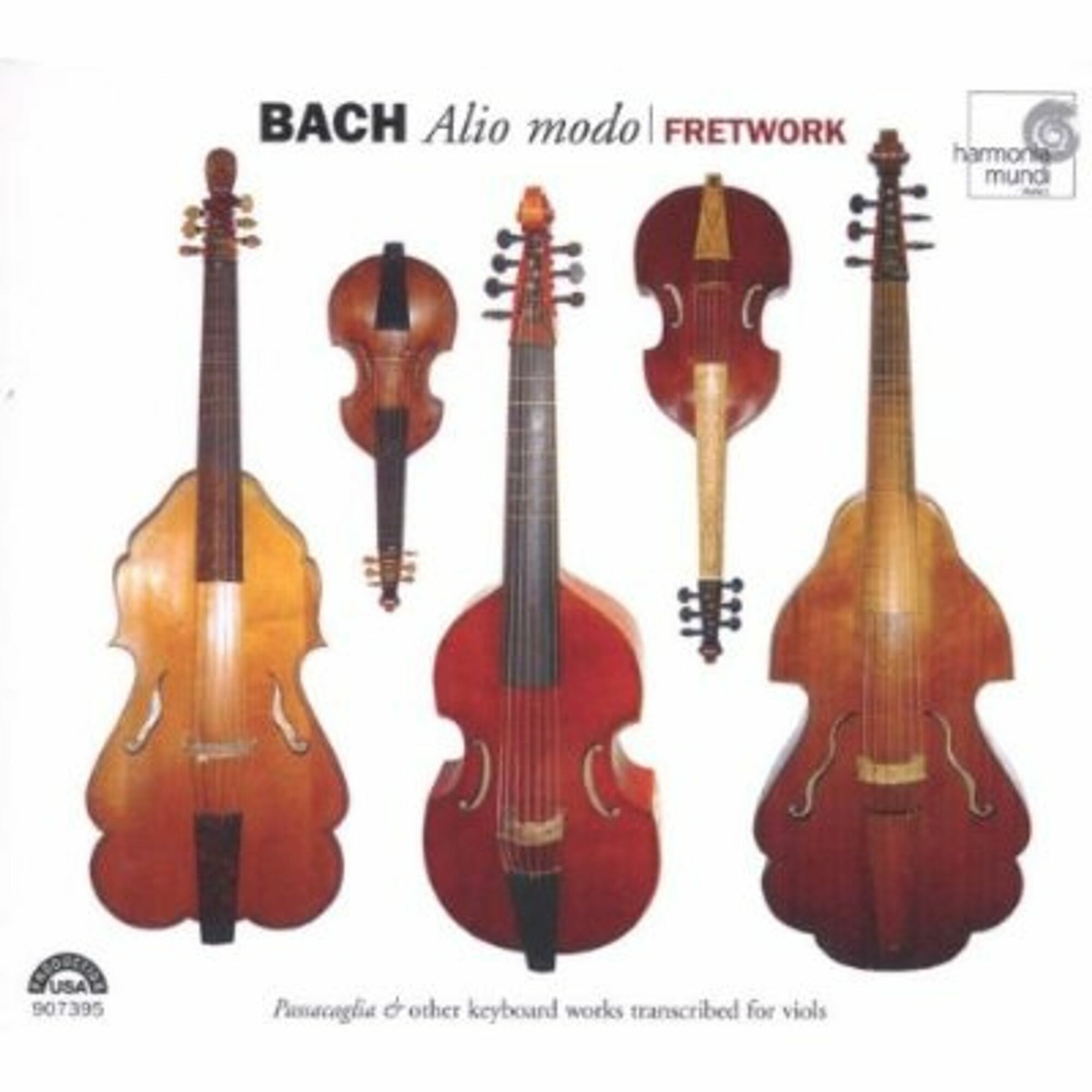 Компакт-диск Ensemble Fretwork - Bach "Alio Modo" (1 CD)