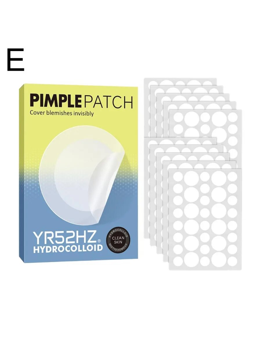 Круглые пластыри для лечения прыщей, 360 шт, невидимые