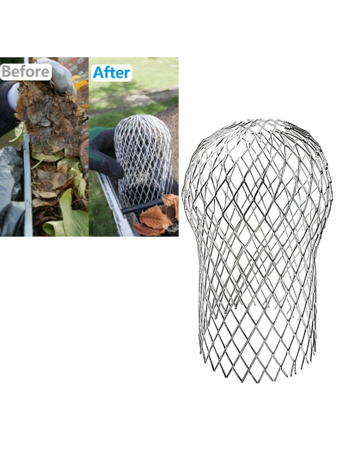 Защитная сетка воронки для водостока