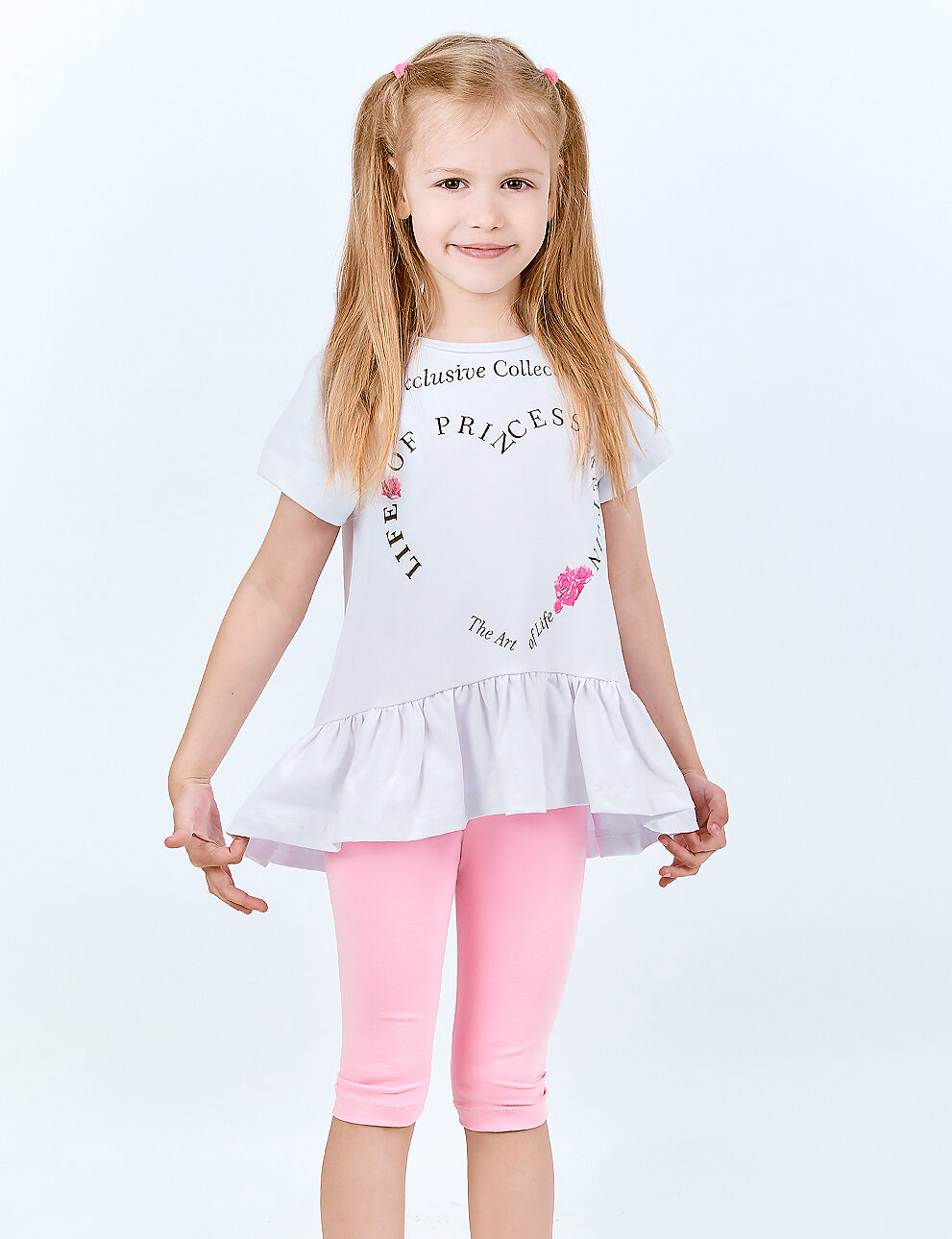 Комплект одежды летний футболка с бриджами