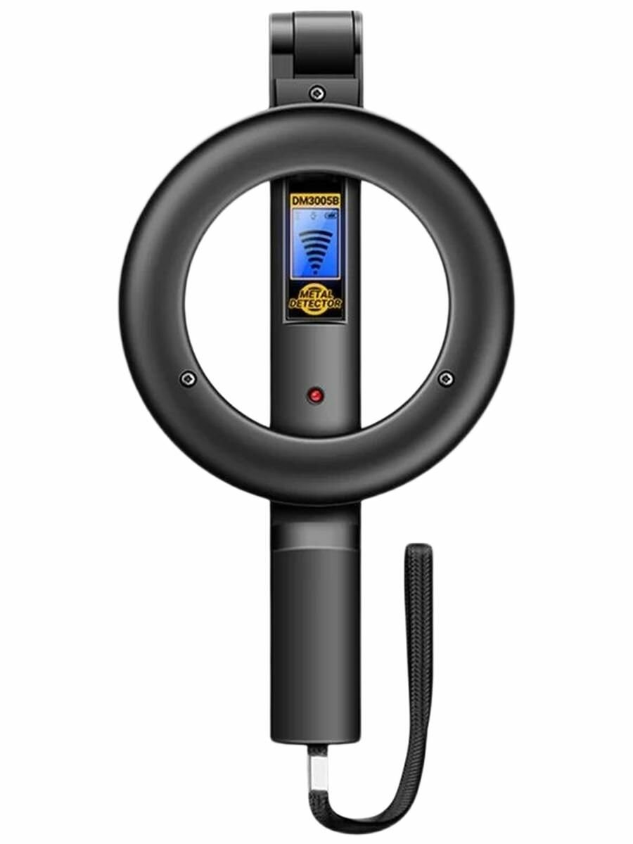 ANENG DM3005B Портативный Ручной Металлоискатель со складным зондом, металлодетектор