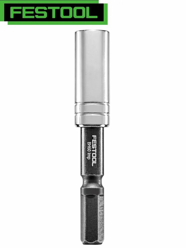 Держатель бит FESTOOL 498974 BH 60 CE-Imp Прочный и долговечный магнитный Быстрая смена