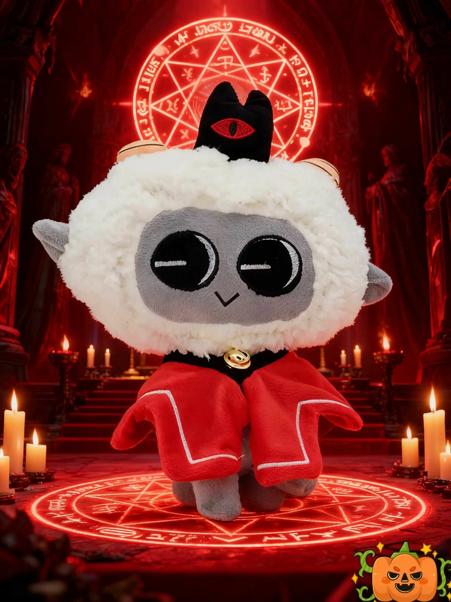 Cult of the Lamb Plush Плюшевая кукла 25cm