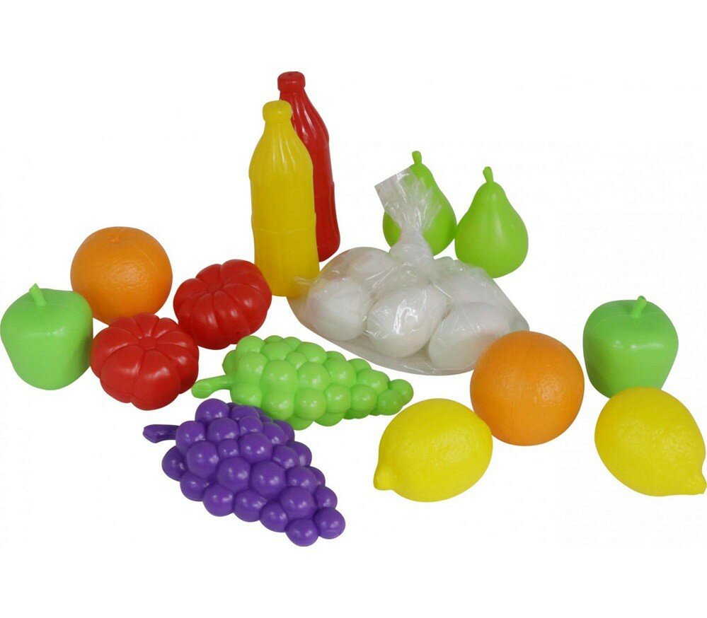 Полесье Набор продуктов №6 (19 эл.) в сеточке 47014 с 3 лет