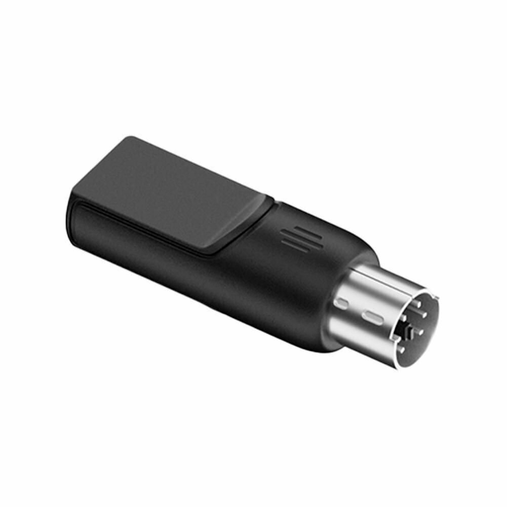 Штекер - переходник (адаптер) с USB (папа) на PS/2 (мама) конвертер для клавиатуры, мышки компьютера ПК (Черный, Зеленый) 1шт