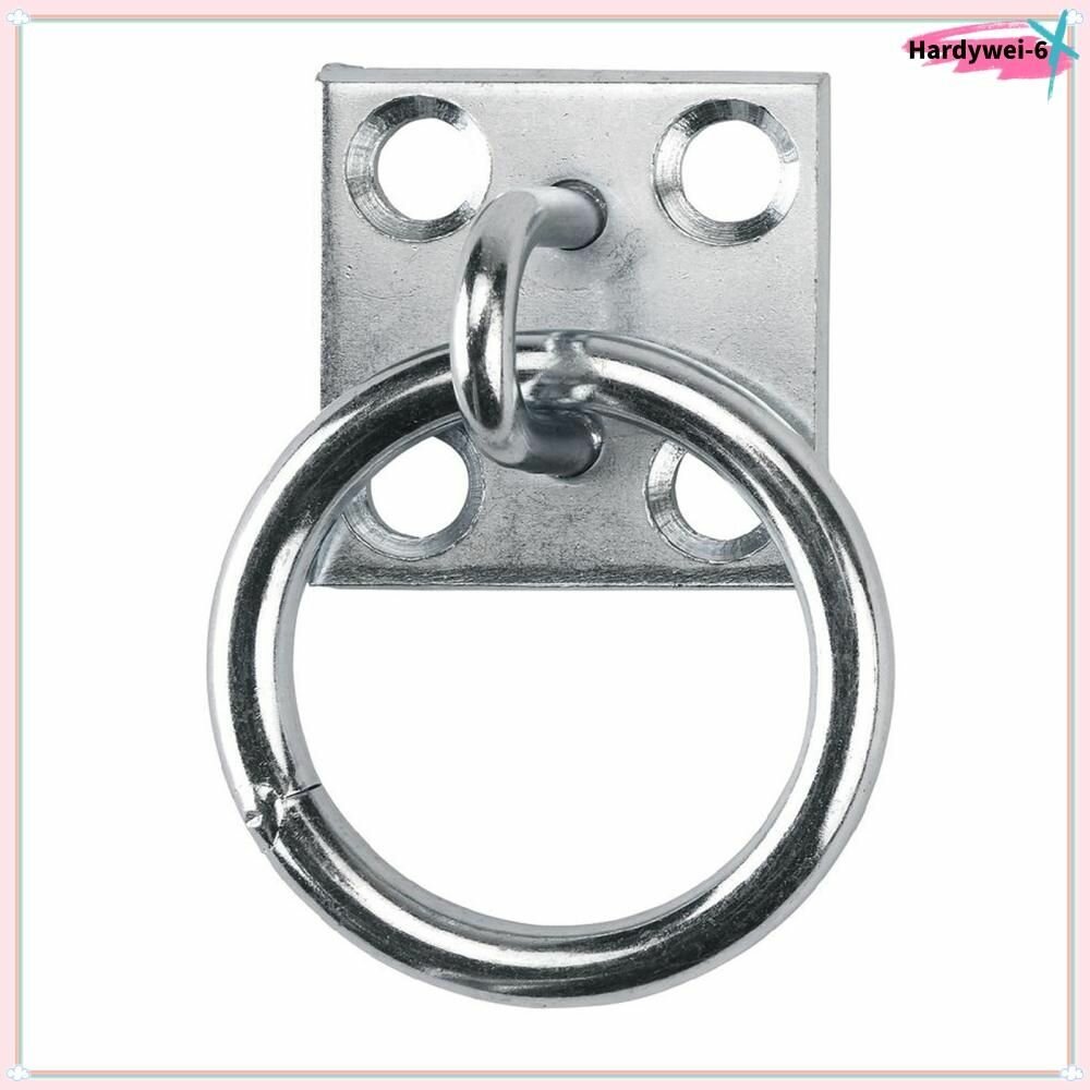 Металлическое кольцо для привязывания, легкое в установке, для купания лошадей