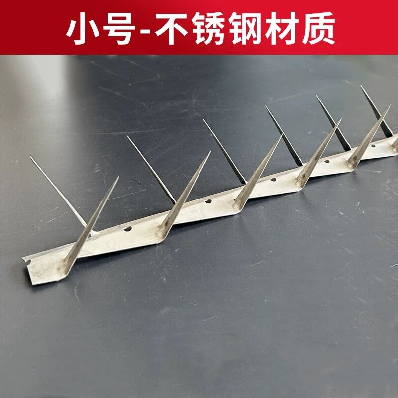 Нержавеющие стальные шипы для заборов, предотвращающие лазание, для жилых и школьных ограждений, колючие ограждения, противоугонные шипы, горячеоцинкованные шипы для предотвращения лазания