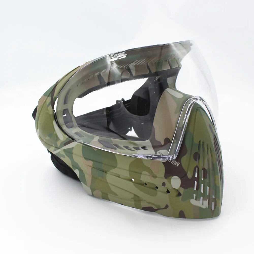 Тактическая маска SPIRIT TACTICAL F0022 TRANSPARENT LENS MC