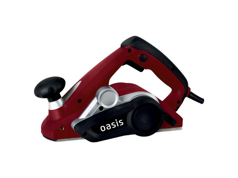 Рубанок 1100ВТ 16000 об. МИН. Глуб. Строг.0-3.0ММ НОЖ 82ММ ВЕС 2.78КГ OASIS