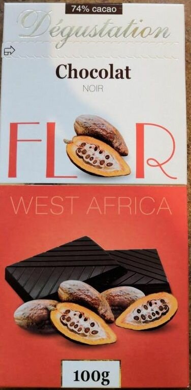 Шоколад темный FLOR,100 гр*3 шт
