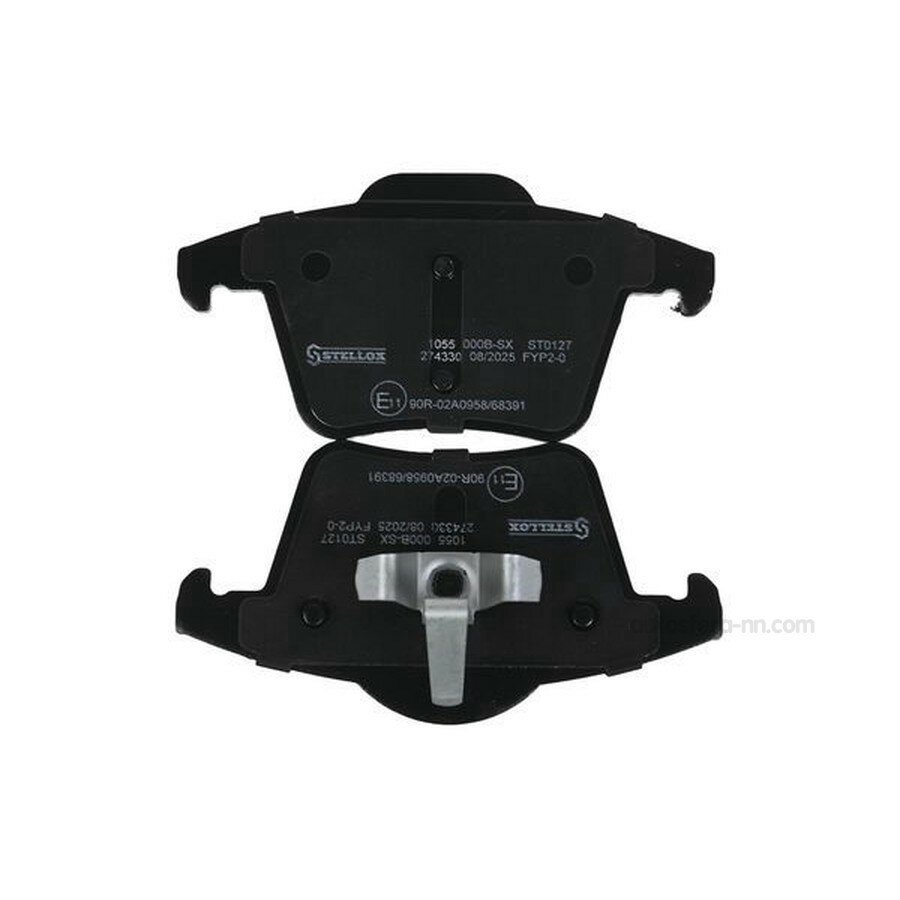 STELLOX 1055000BSX колодки дисковые задние! с антискр. пл.\ Volvo XC90 2.5iT/3.0i T6/2.4 D5 02>