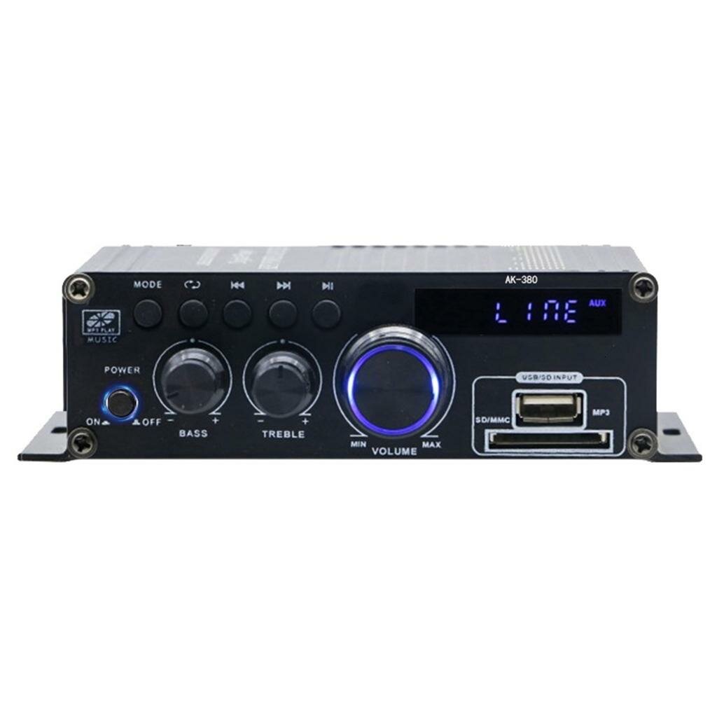 Портативный мини-усилитель 60 Вт, Bluetooth