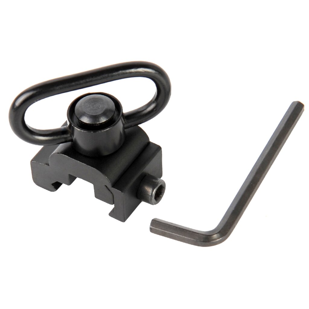 Поворотное крепление QD Sling Устанавливается на 20-миллиметровые Плетеные направляющие