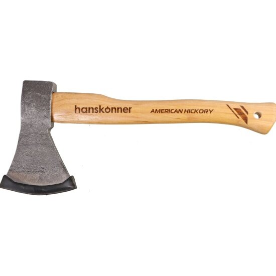 Топор деревянный Hanskonner 800г, длина рукоятки 380мм, рукоятка гикори, HK1015-02-WD0800
