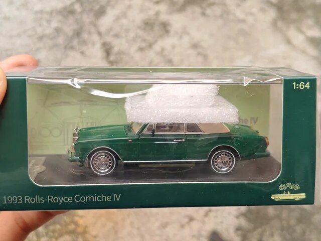 GFCC 1:64 Rolls Royce Corniche IV 1993 литые игрушечные машинки и модели автомобилей, миниатюрные модели автомобилей, игрушки для детей