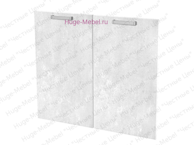 Кухонный фасад Ф-240 бетон снежный (Бетон) Huge Mebel . Ширина 592 Высота 916. Кухонные фасады