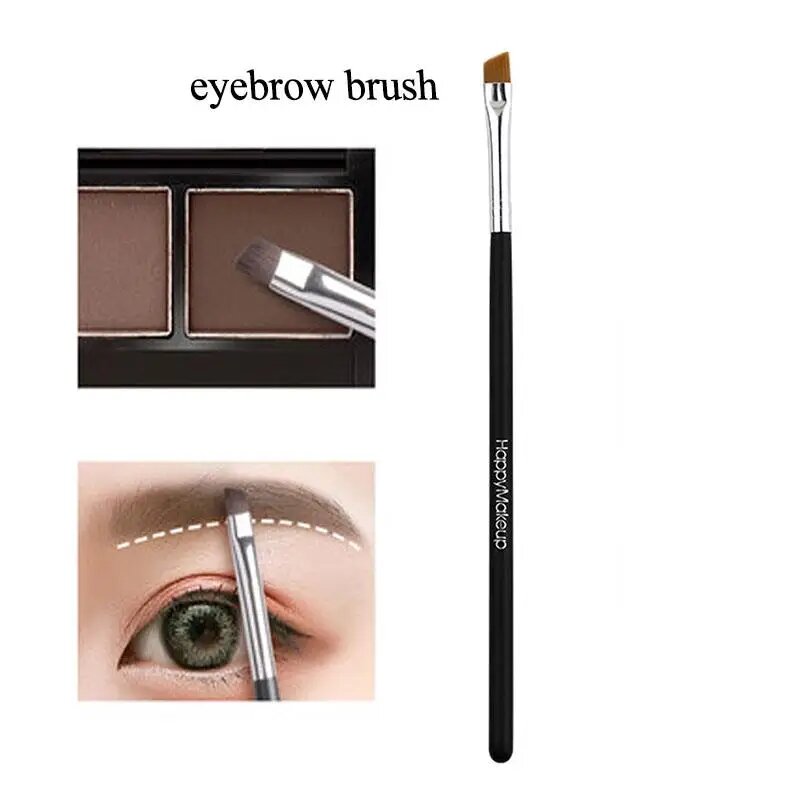 Искусственная кисть для тонального крема белая/розовая