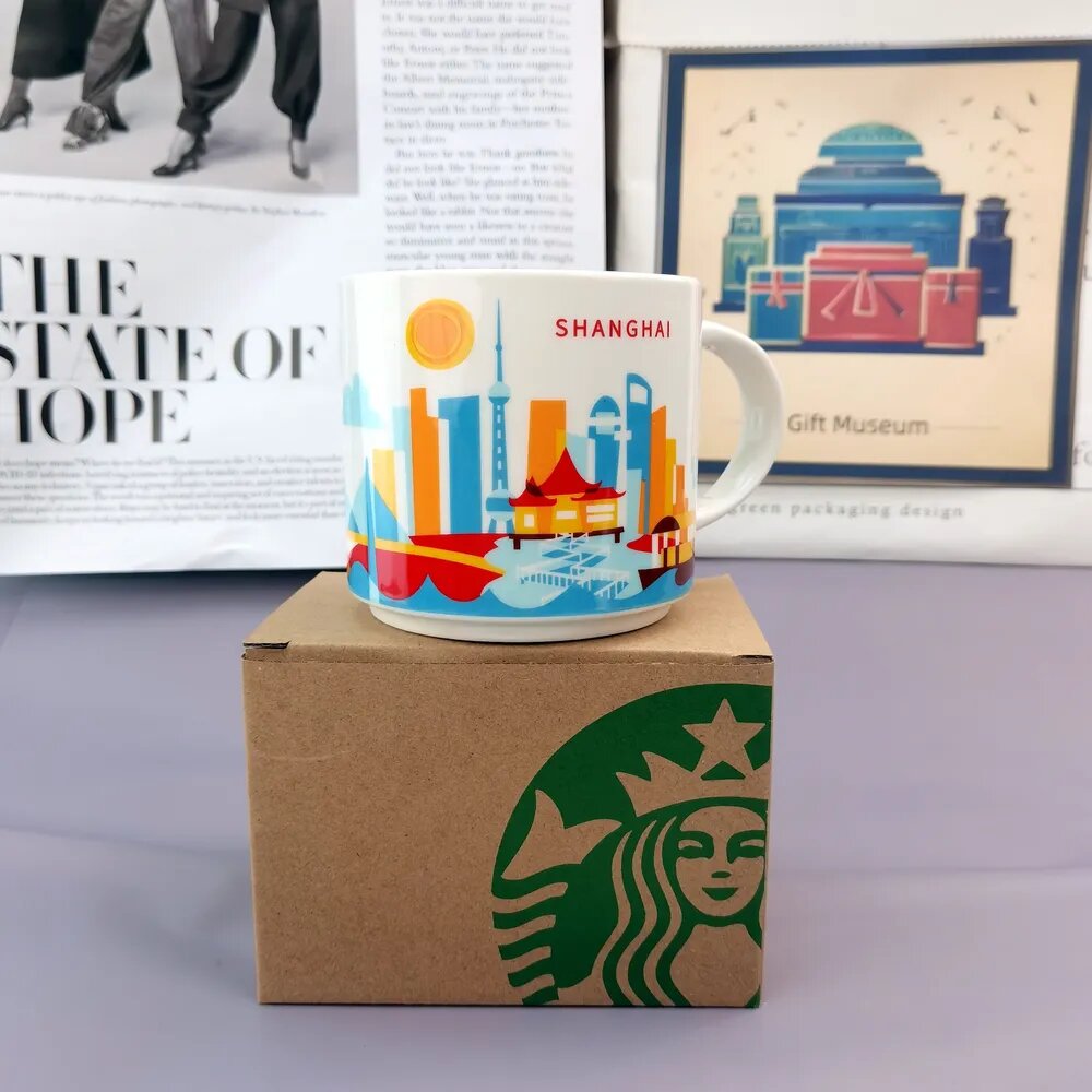 Starbucks Кружка, 414 мл, 1 шт