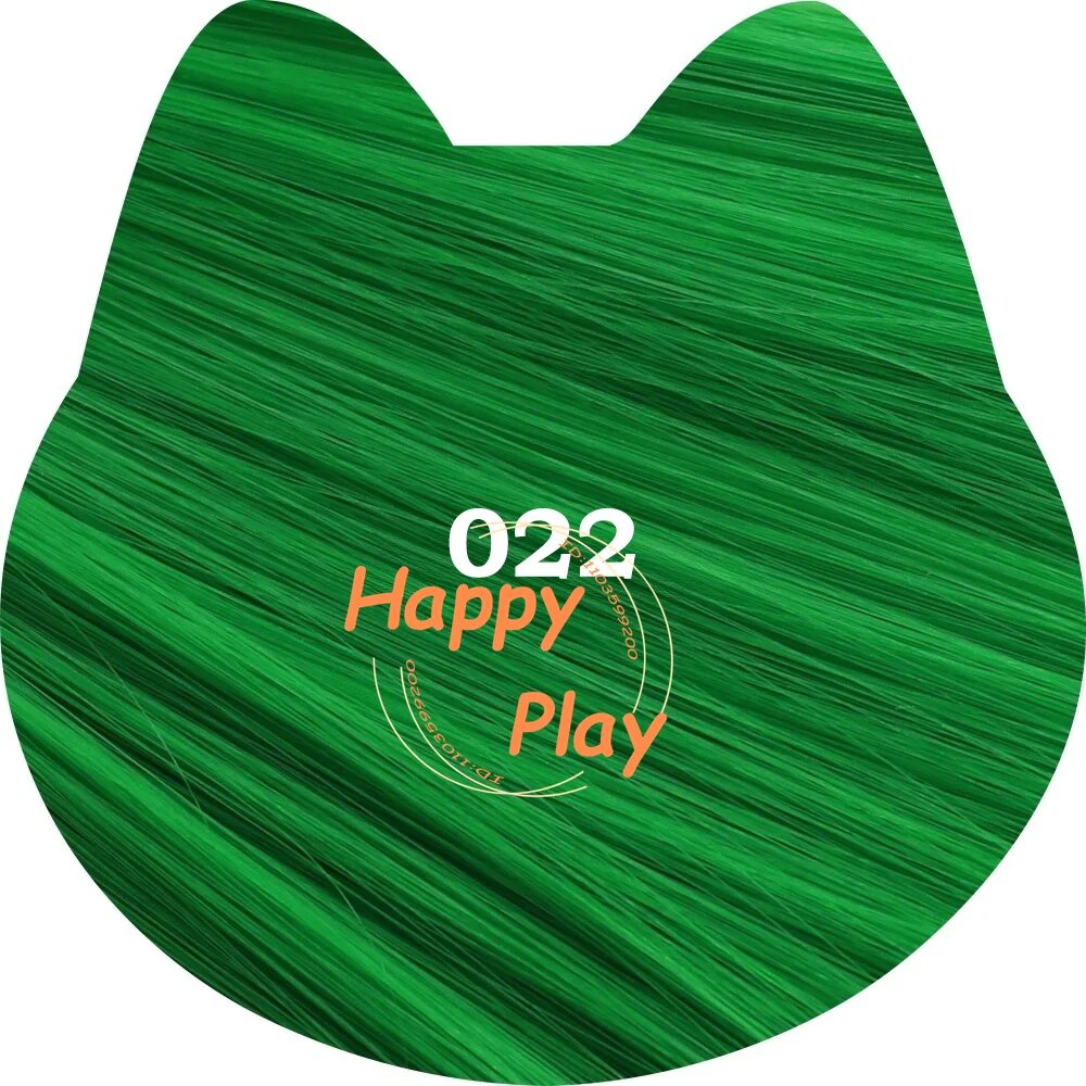 Синтетический парик для косплея, зеленый, 100 см 22