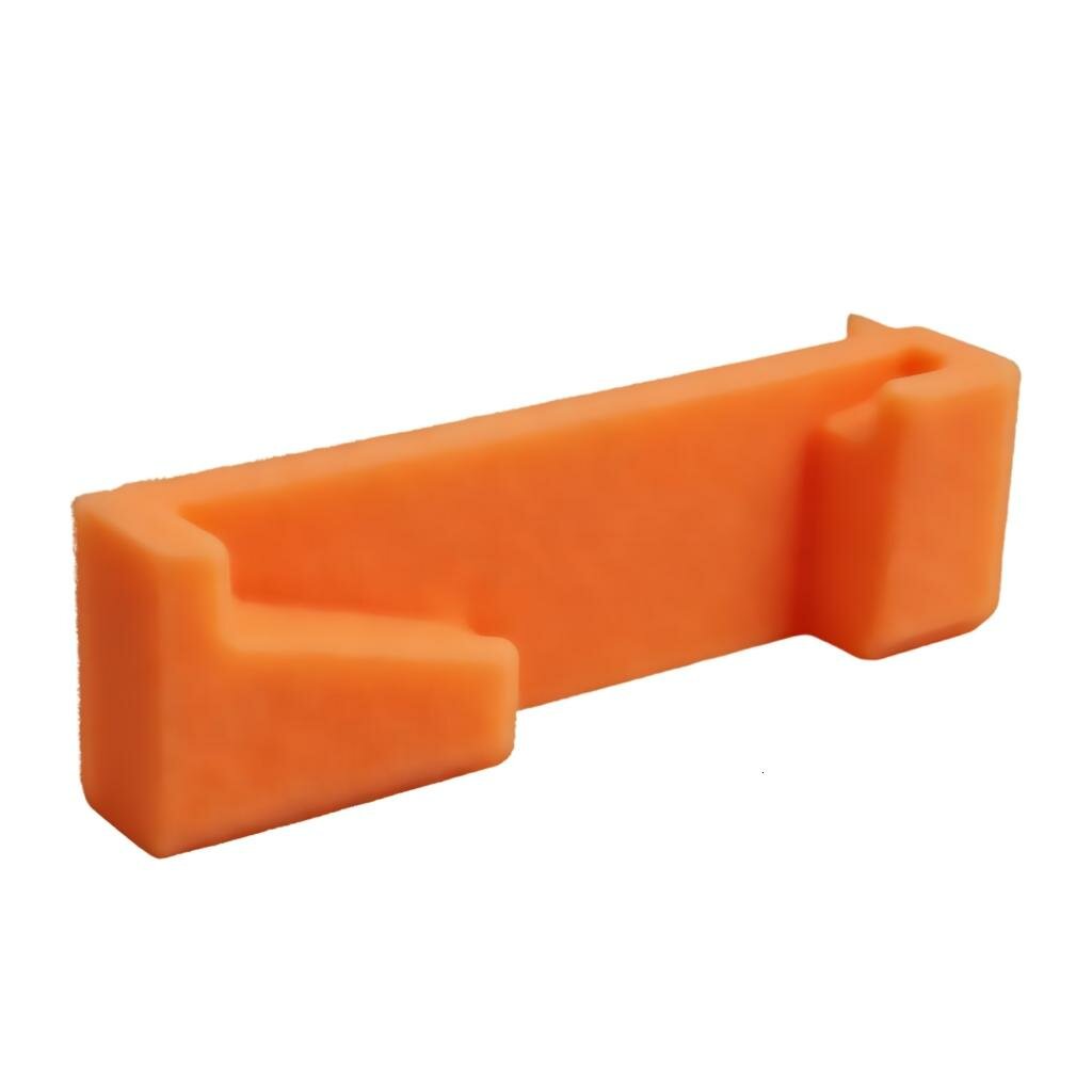 Биоразлагаемый кронциркуль с простым креплением, Оранжевый.