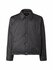 Куртка FENDI Long-sleeve padded jacket, размер 48, black/black