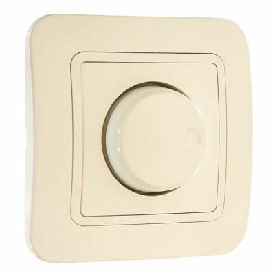 Диммер MAKEL Lillium скрытого монтажа,600w крем 70211