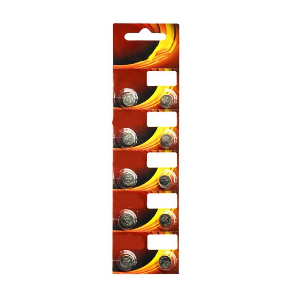 10 штук Кнопочных батареек SR621SW 1,5 В AG1 -AG12 для часов и мелкой электроники с длительным сроком годности