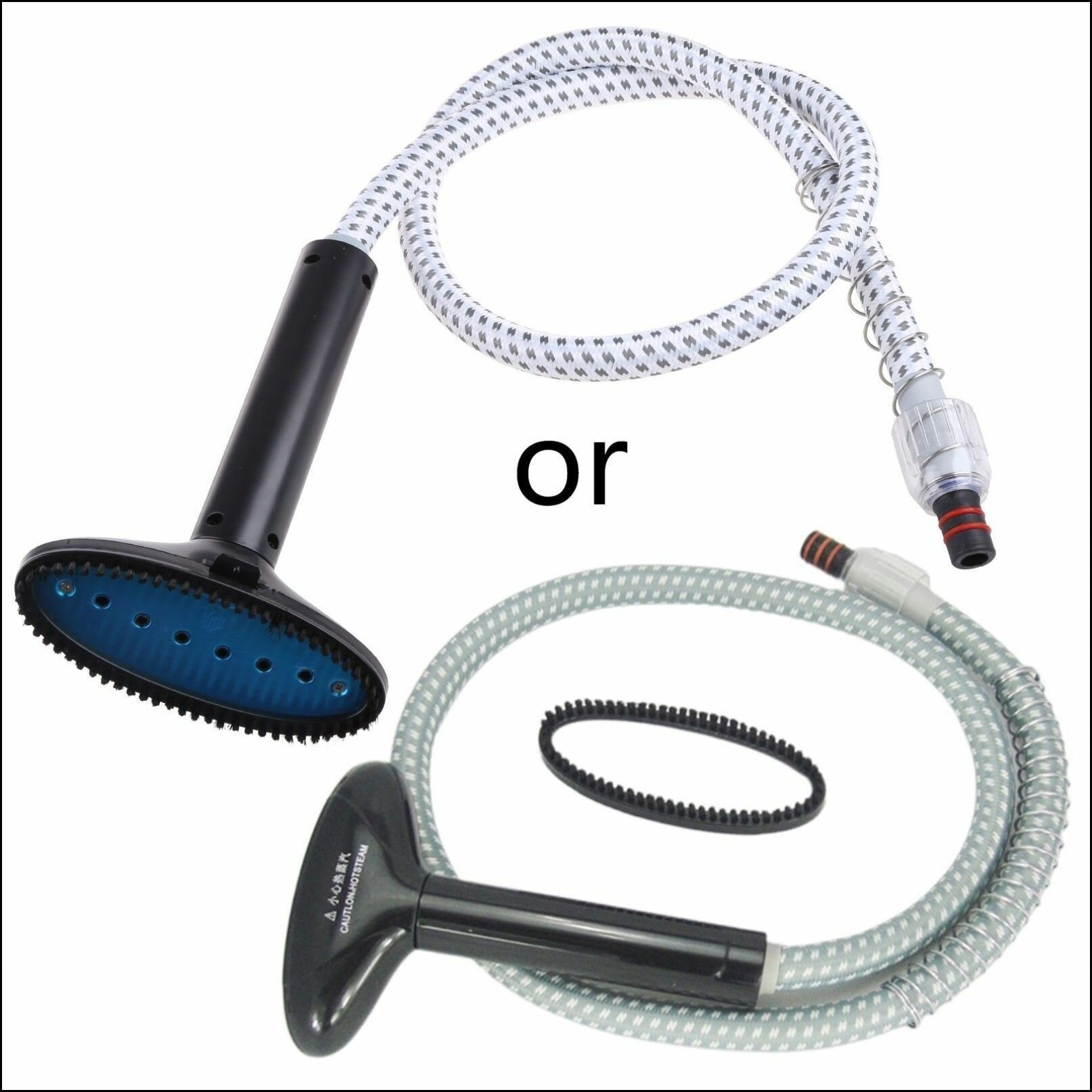 Эксклюзивный шланг направляющий с адаптированной кистью для паровых аксессуаров одежды