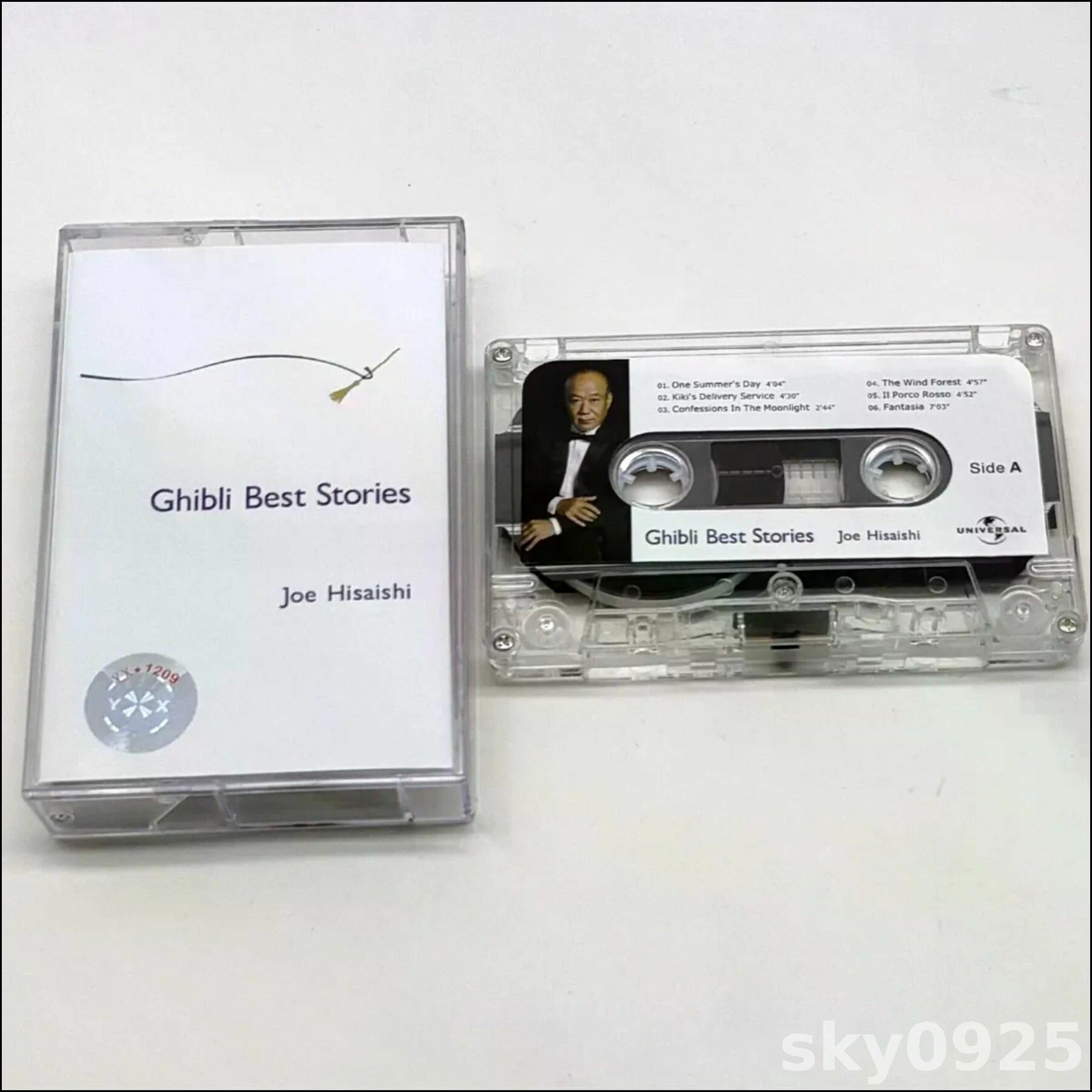 Хаяо Миядзаки Ghibi Best Stories музыка аниме Кассета аудиокассета