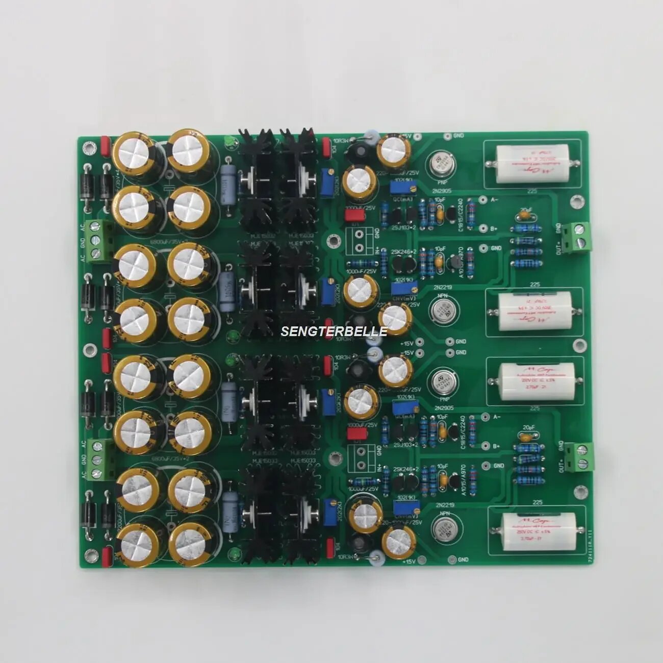 Стерео предусилитель SENGTERBELLE HiFi класс А, Assembly Board