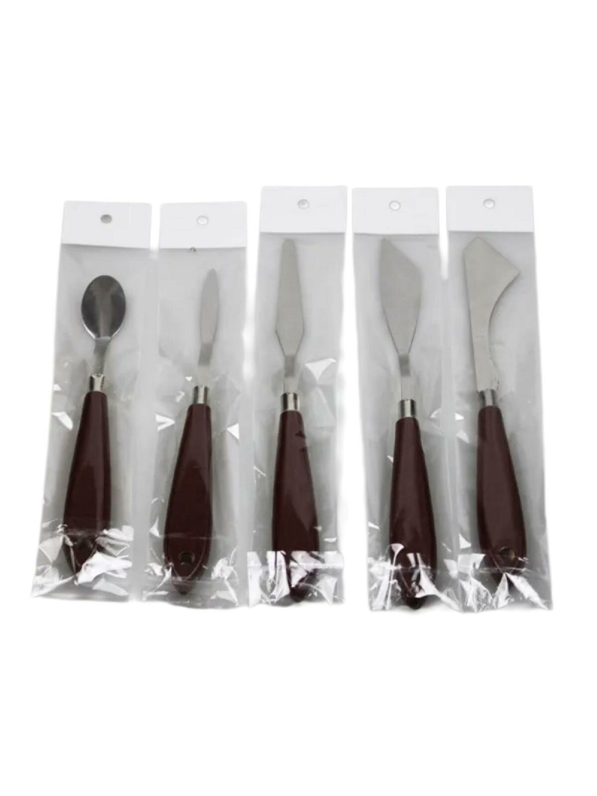 5 шт. Набор скребков для палитры Инструмент для рисования Набор шпателей для рисования акрилом