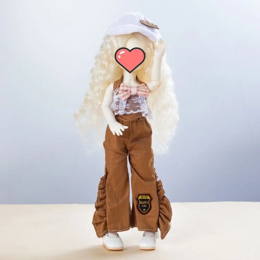 Кукла BJD 30 см, бежевый комплект