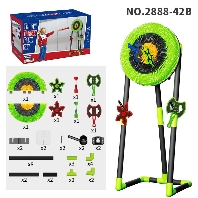 Детский набор для метания с подставкой, игра с топором, игрушка для метания на мишени для дома и улицы