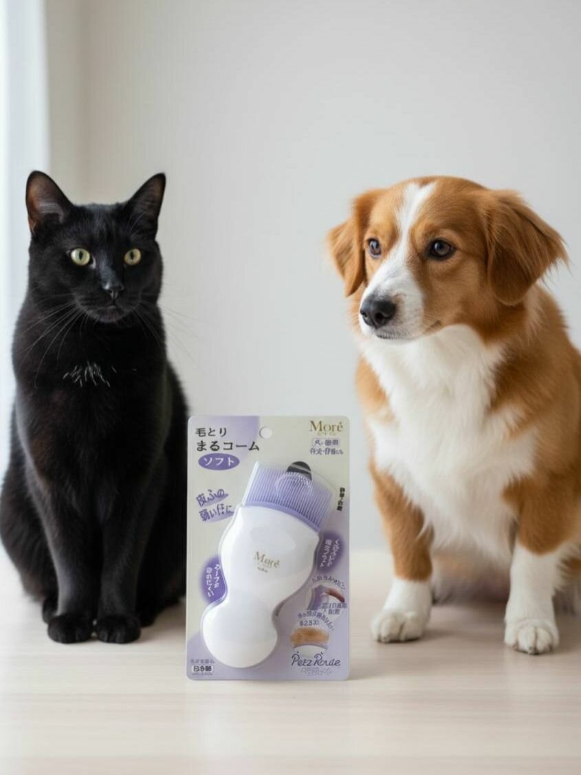 Гребень Japan Premium Pet для мягкого расчесывания собак и кошек