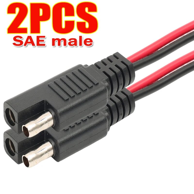Удлинительный кабель SAE, разъем питания, разъем для аккумулятора, нежная солнечная tybe A 2PCS