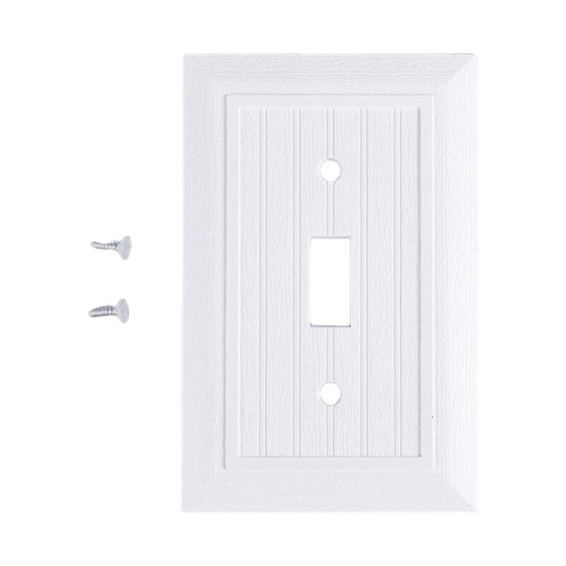 Термостойкие накладки на розетки и выключатели, Белый 3