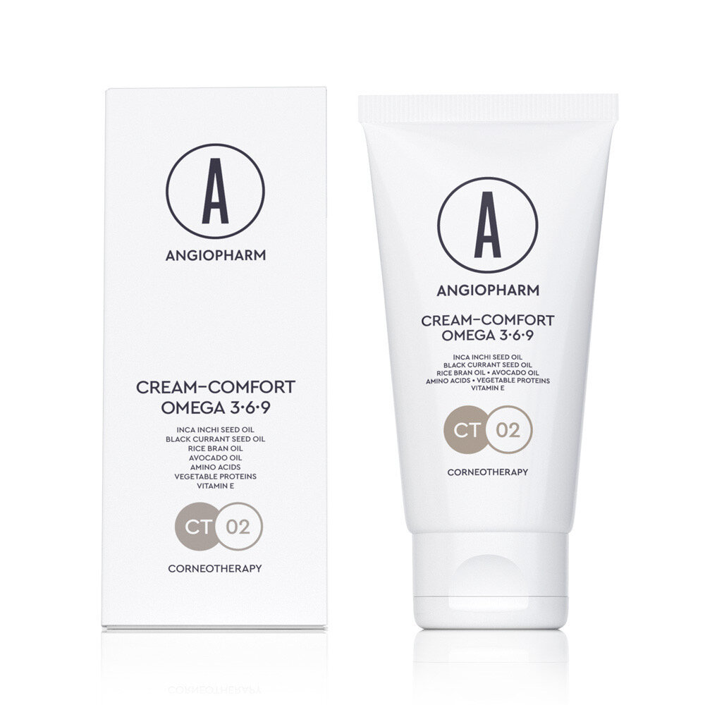 Ангиофарм крем-комфорт с комплексом омега 3-6-9, 50 мл