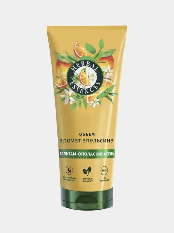 Бальзам-ополаскиватель Herbal Essences для тонких волос, апельсин, 250 мл