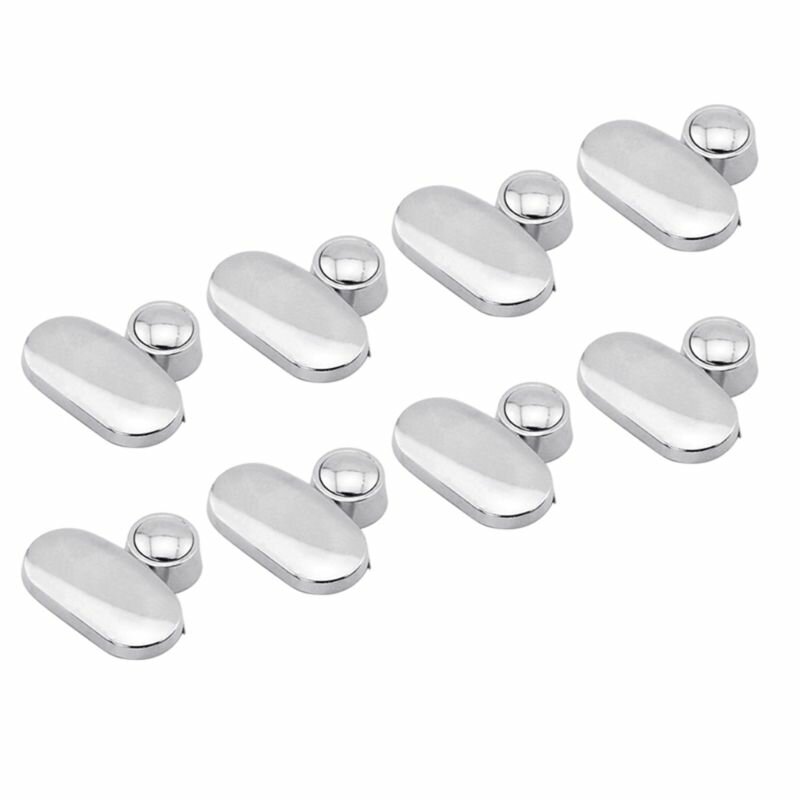 8 шт. /комплект, кронштейн для установки зеркала в ванной комнате, зажим крепления стекла