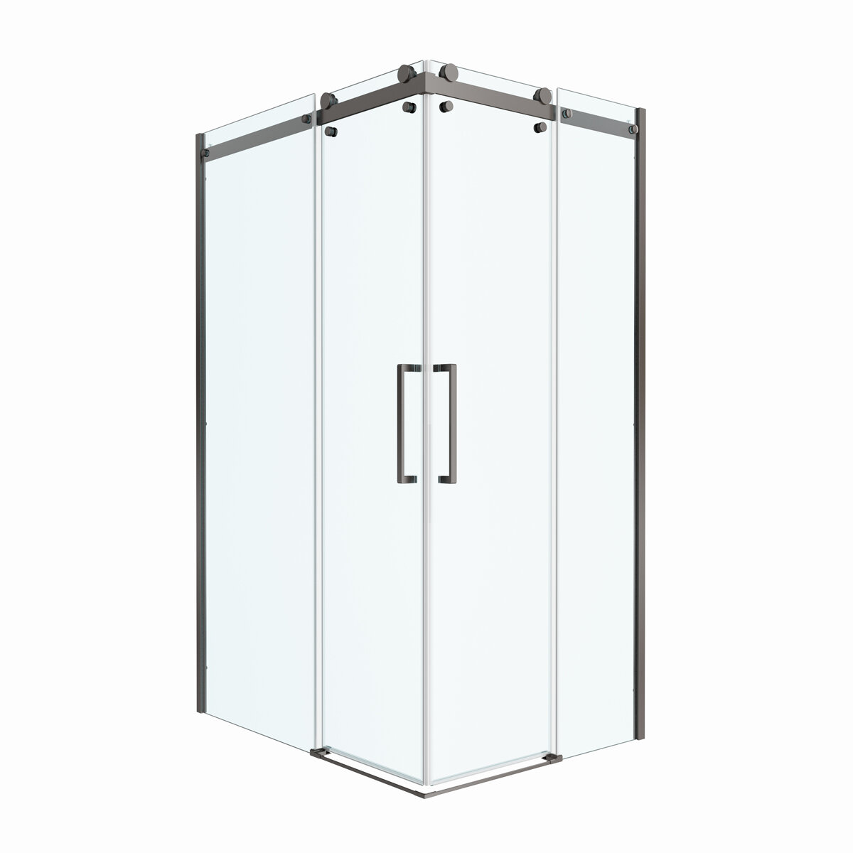 Душевой уголок BelBagno Marino 120х90 MARINO-2-AH-2-120/90-C-GM оружейная сталь
