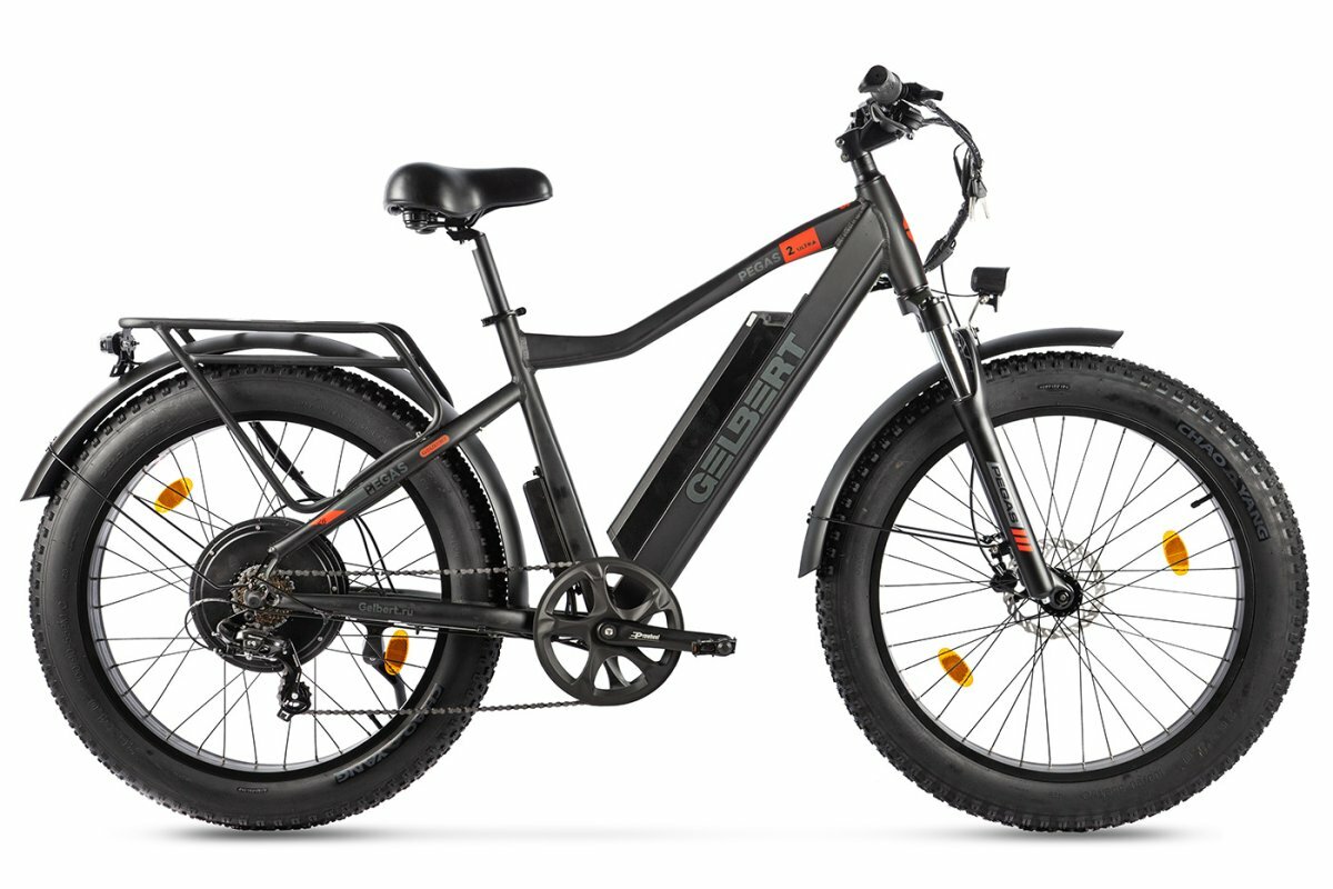 Электровелосипед Gelbert Pegas 2 Ultra, год 2025, цвет Черный