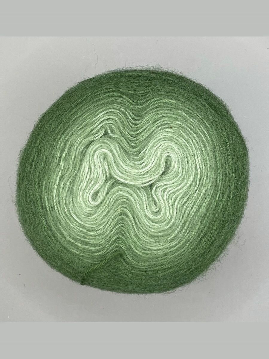 Один моток пряжи ALIZE Angora gold ombre batik, (7297),150гр.-825м, 20% шерсть ,80% акрил.