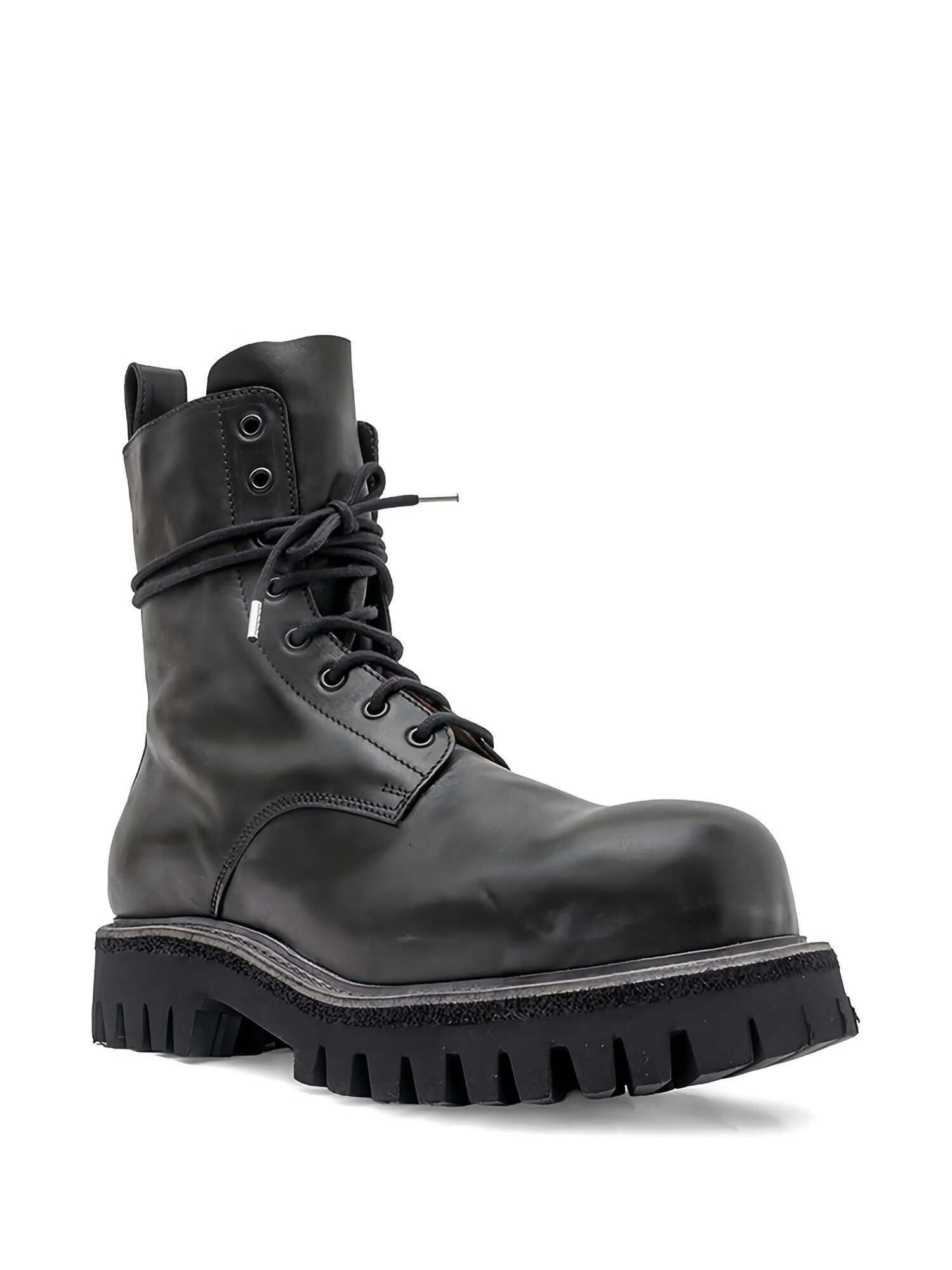 Ботинки A Diciannoveventitre Black combat boots, размер 41, black/black — фото 1