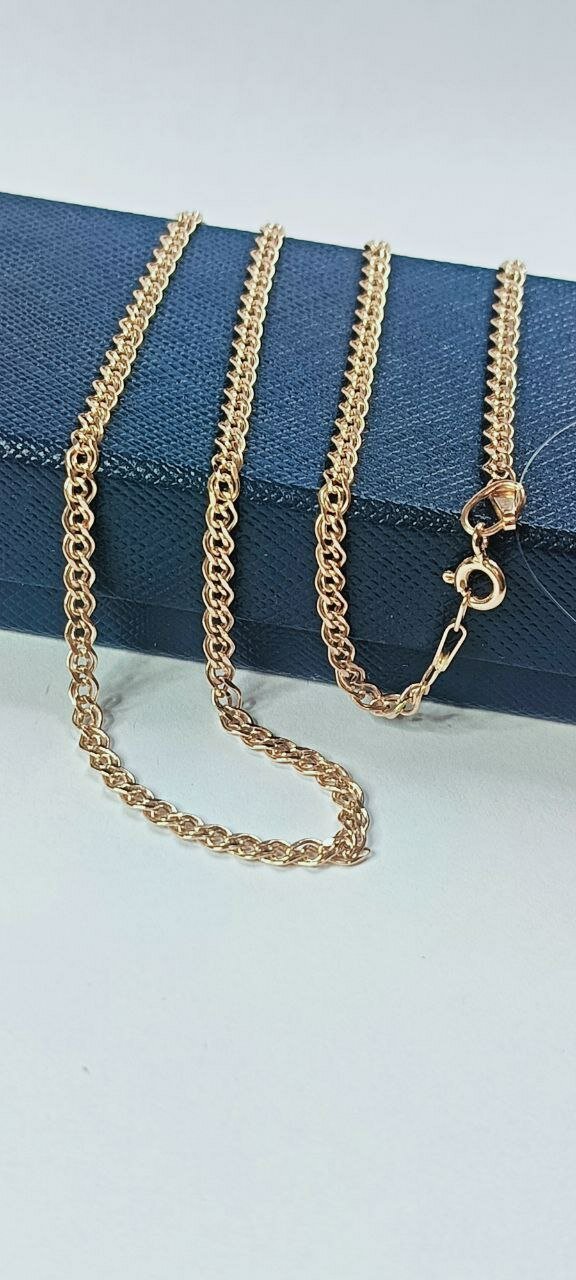 Цепь красное золото, 585 проба