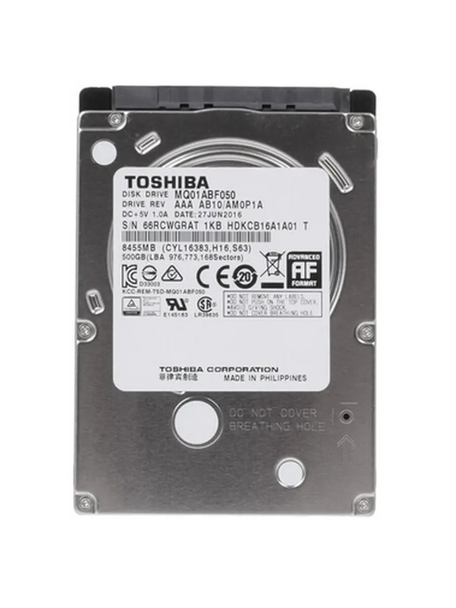 500 ГБ Жесткий диск MQ01ABF MQ01ABF050 - 5400 об/мин