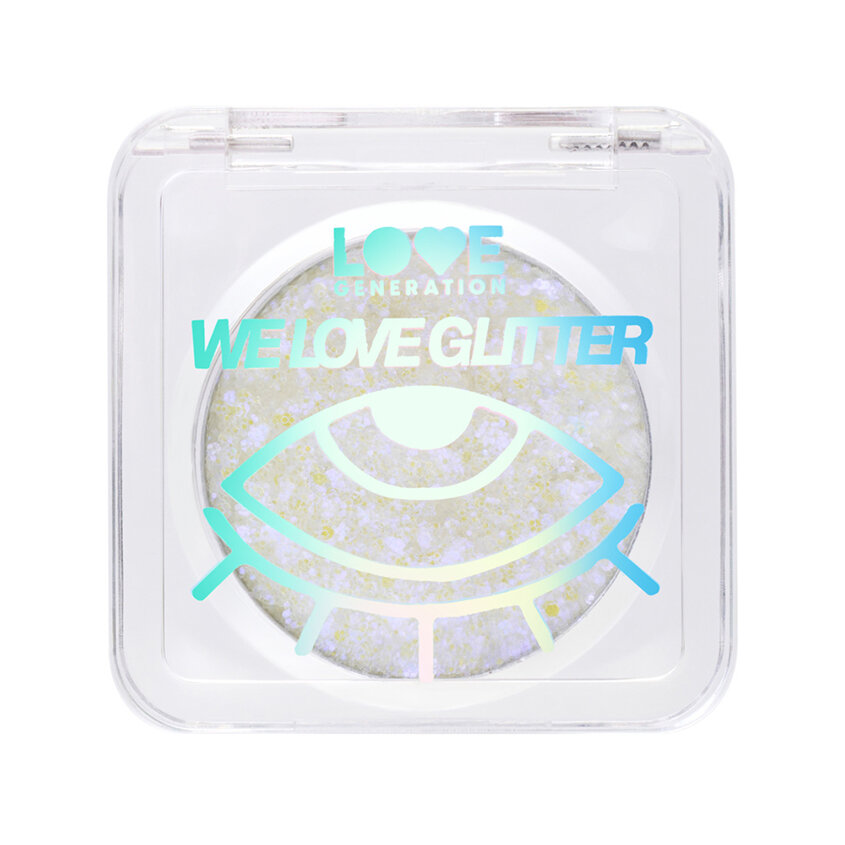 Глиттер для лица LOVE GENERATION WE LOVE GLITTER тон 04 Gleam-a-palooza